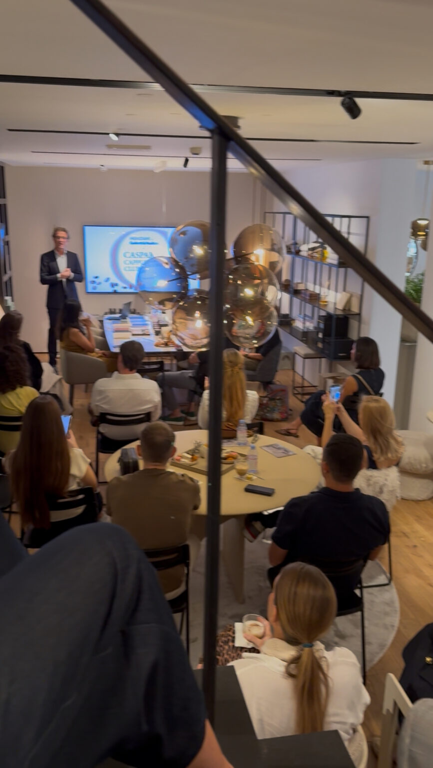 Caspaiou Cappuccino Club during Dubai Design Week – Caspaiou